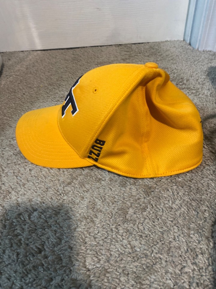 Yellow Georgia Tech fitted cap | eBay