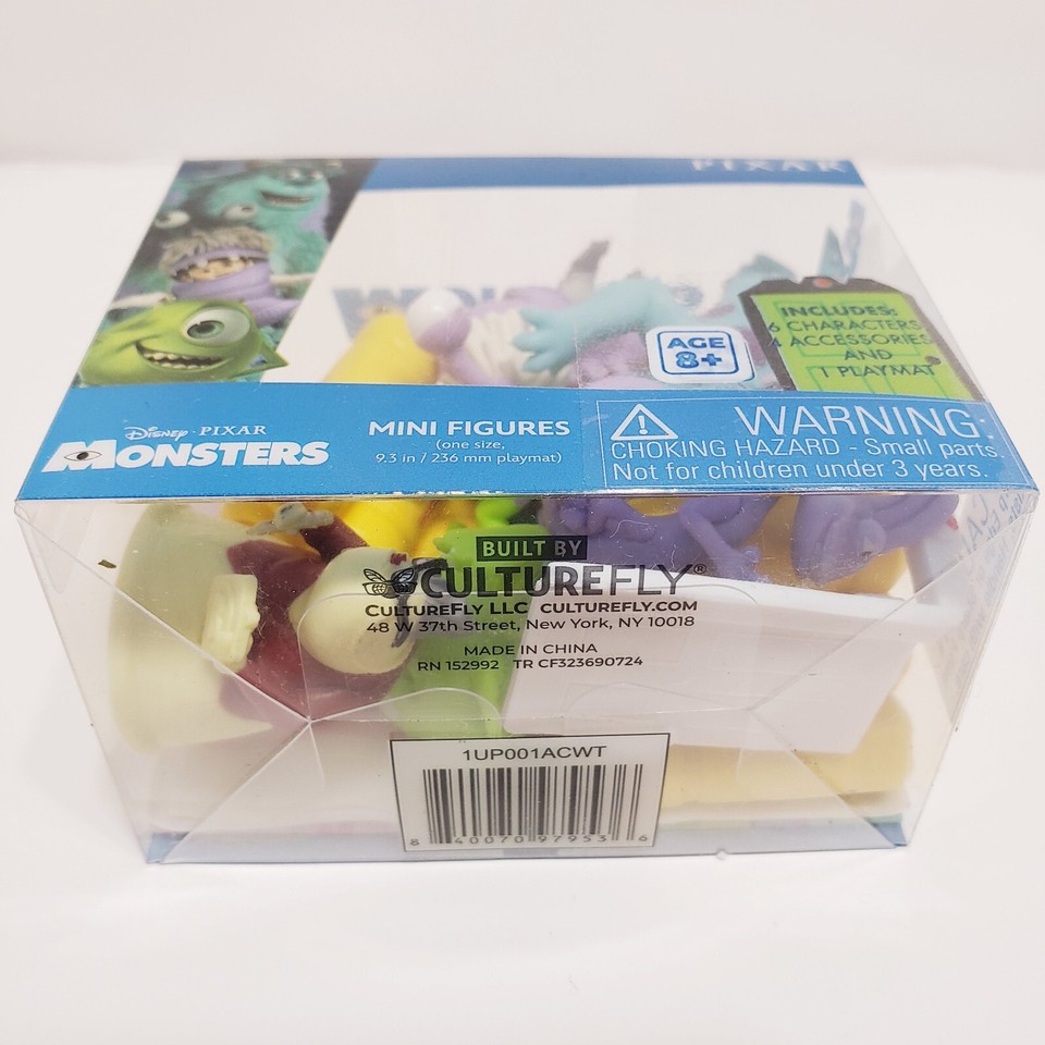 2024 Disney Pixar Critter Crate - 11 Monsters Inc Mini Figures/Items ...