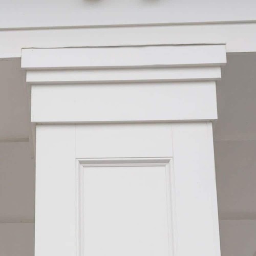 Veranda PVC Trim Board White Smooth Finished Fire-Retardant 8 ft ...