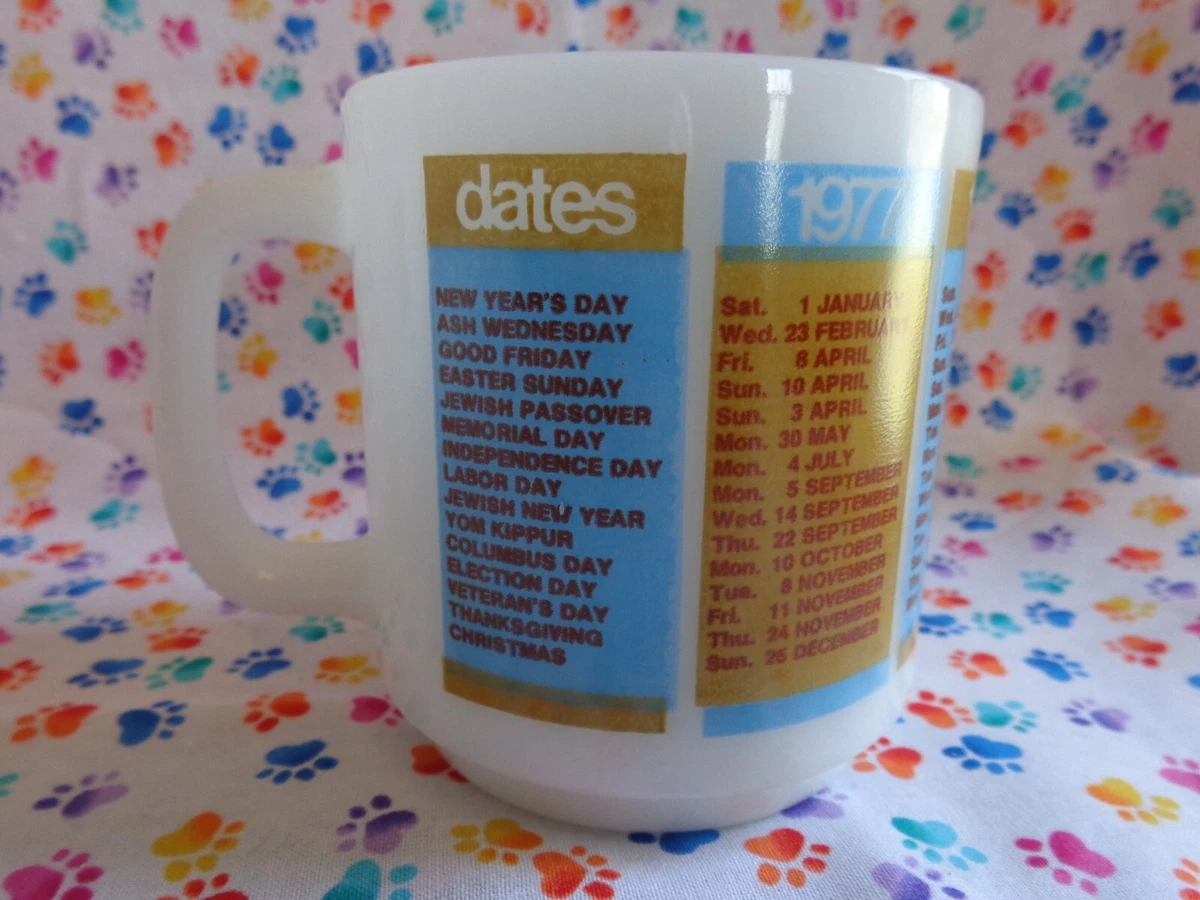 Easter 1977 Calendar