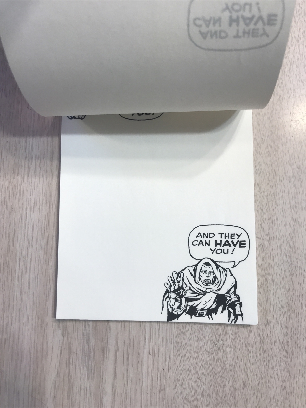 1965 ORIGINAL MMMS MARVEL FAN CLUB COMPLETE SCRIBBLE NOTEPAD! RARE ...