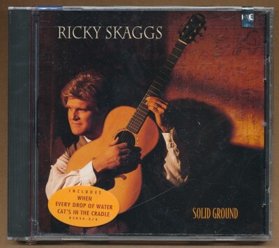 Ricky Skaggs - Solid Ground RARE out of print CD '95 (SEALED) | eBay