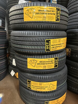 CONTINENTAL Ultra CONTACT 7 205/55/16 | eBay Australia