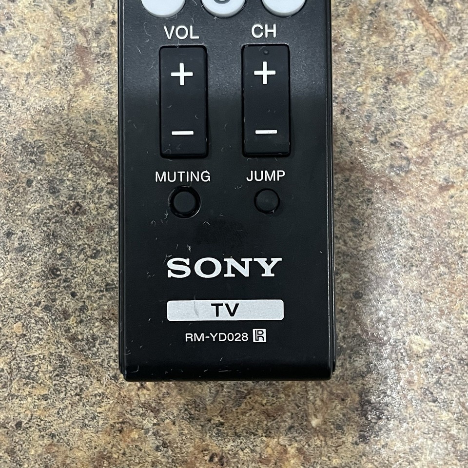 Sony Remote RM-YD028 Genuine Control 4 Sony Bravia TV - Tested | eBay