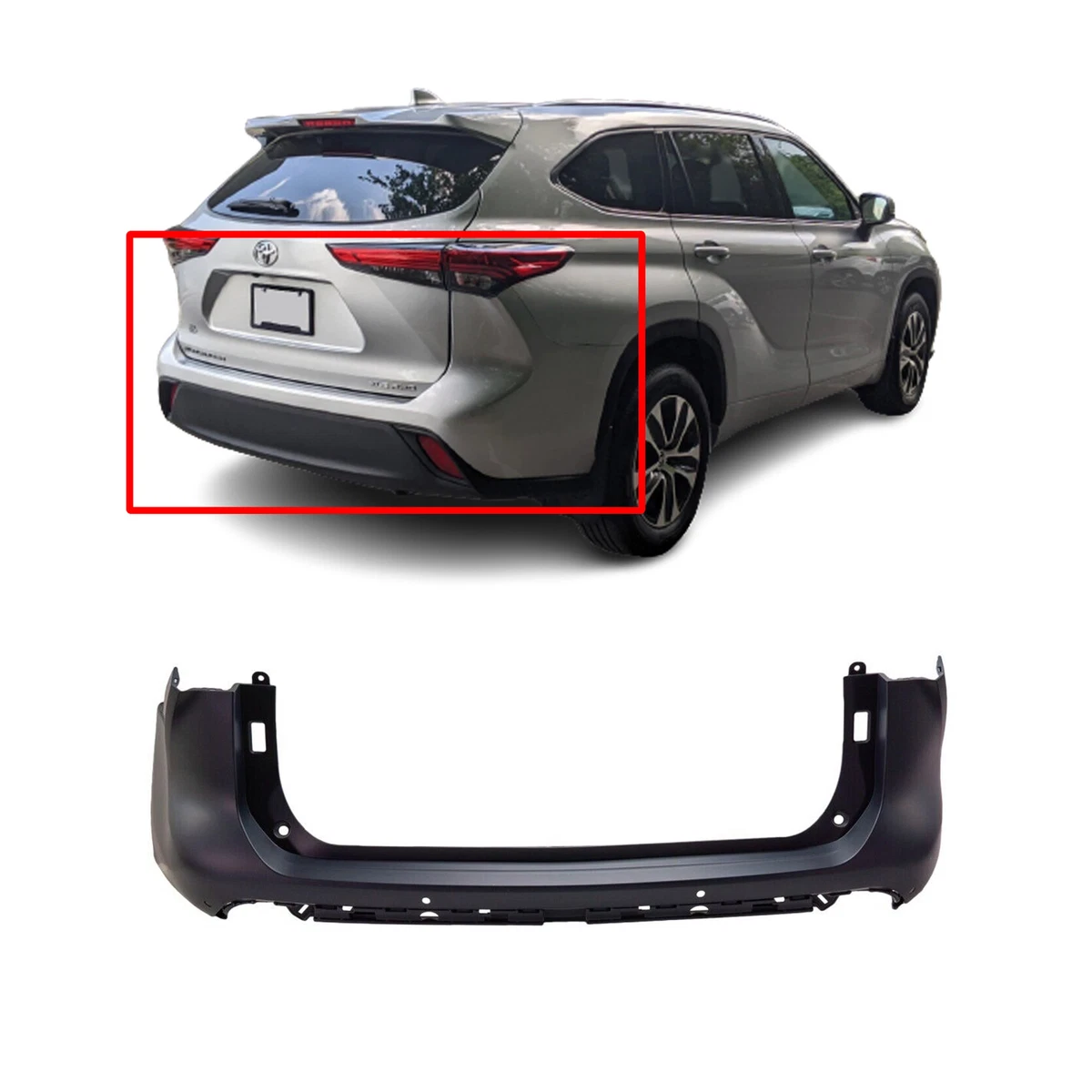 2019 2020 2021 2022 Toyota Rav4 Rear Bumper Cover With, 59% OFF