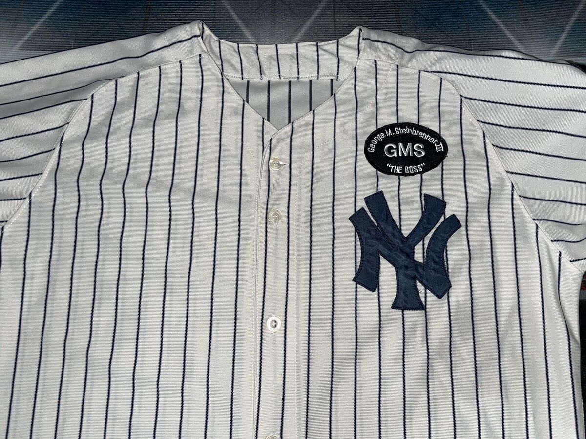New York Yankees #34 GMS “The Boss” Majestic MLB Jersey Sz New York Yankees #34 GMS “The Boss” Majestic MLB Jersey Sz