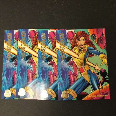 (4) MARVEL CARDS UNIVERSE 1994 SHADOWCAT SUPERHEROES CARD LOT | eBay