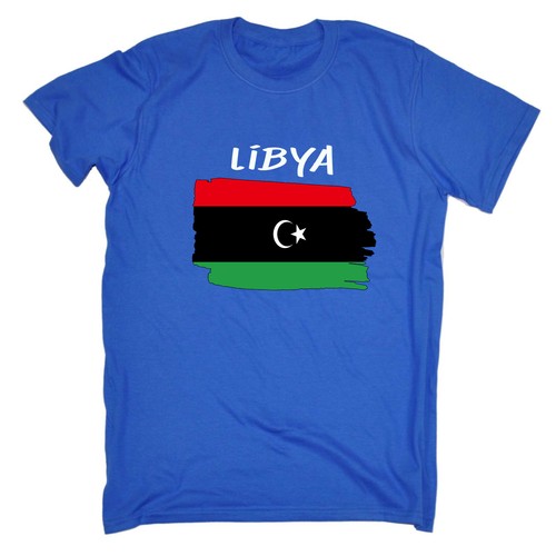Libya Country Flag Nationality - Kids Children T-Shirt Tshirt T Shirt ...