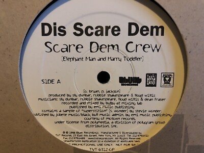 Scare Dem Crew 12” Dis Scare Dem * VG++ Promo | eBay