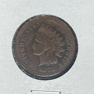 1871 INDIAN HEAD CENT~GOOD ~NICE OLD COIN~ | eBay