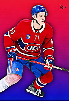 Ivan Demidov "Montreal Canadiens" Original Pop Art Print - 13 x 19 ...