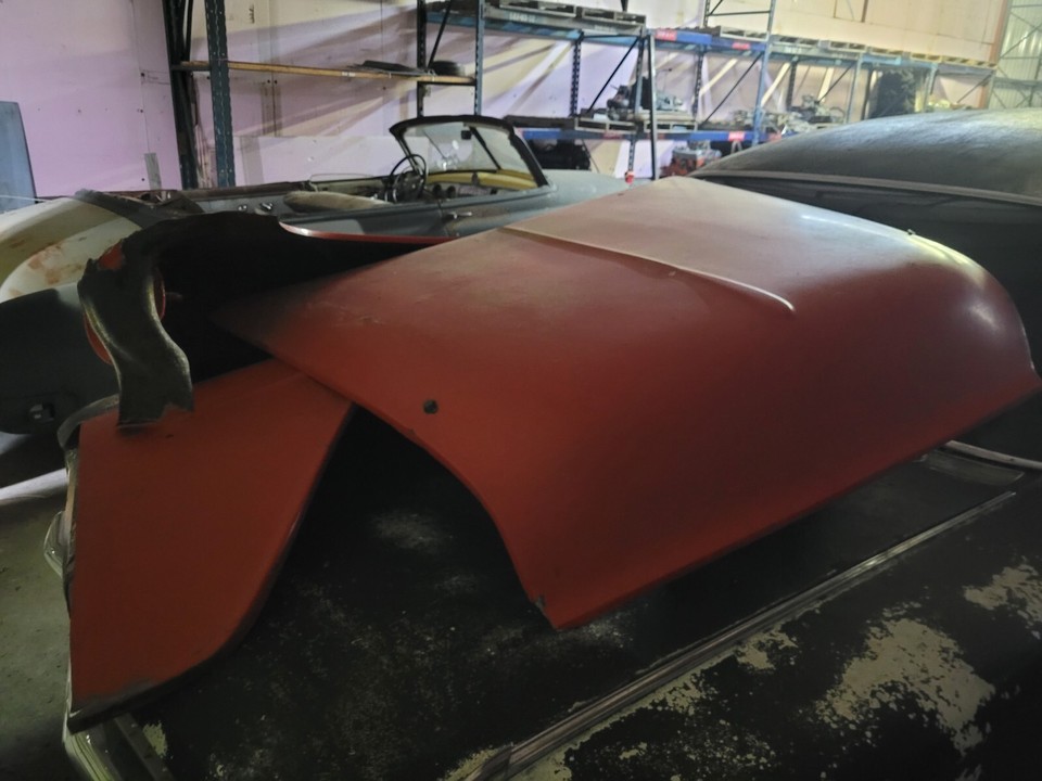 1955 CHEVROLET HOOD FENDERS Front Clip Fiberglass Racecar Hotrod Ky 55 ...