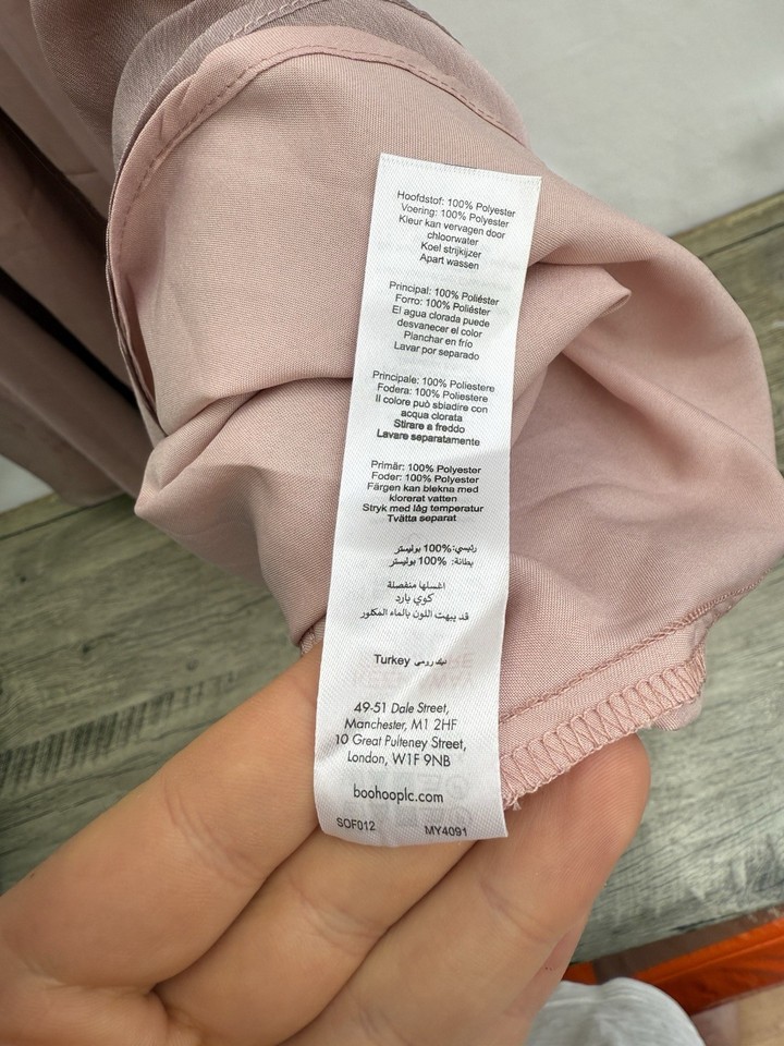 Coast Wrap Front Chiffon Dress Pink Sleeveless Collar Occasion Party ...