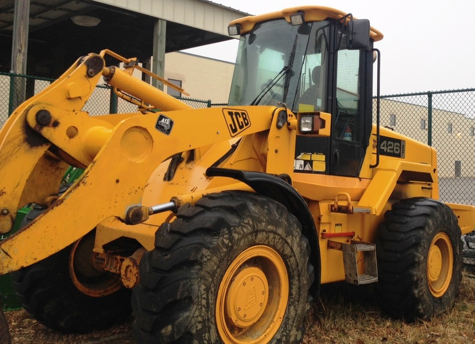 Large Size 7" x 12" Universal Front End Loader Mirror for Volvo, JCB ...