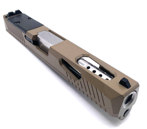 High Table For Glock 17 Gen 1 - 3 Complete W3 Slide FDE Stainless ...