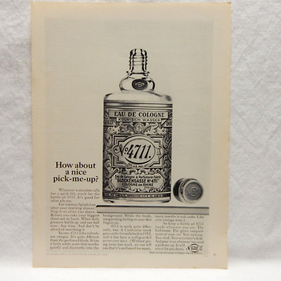 NO. 4711 After Shave 1967 Advertisement | eBay