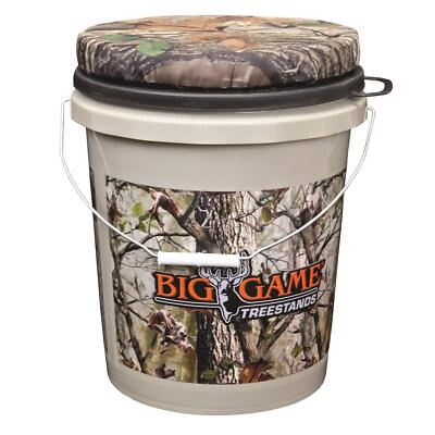 Muddy Spin Top Bucket Seat Includes 5 Gallon Pail Camo MUD GS1204 | eBay