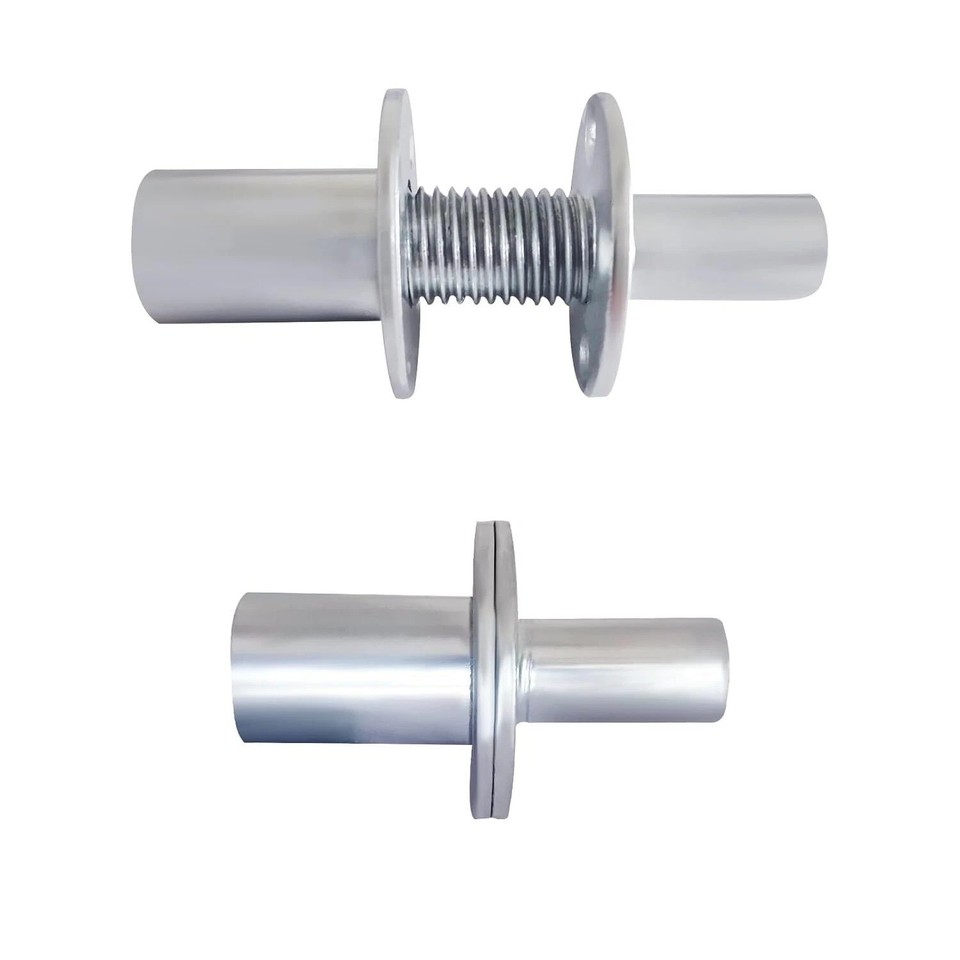2 Sets M20 Metal Bed Post Connector T-Nut Bedpost Connector Screw-in ...