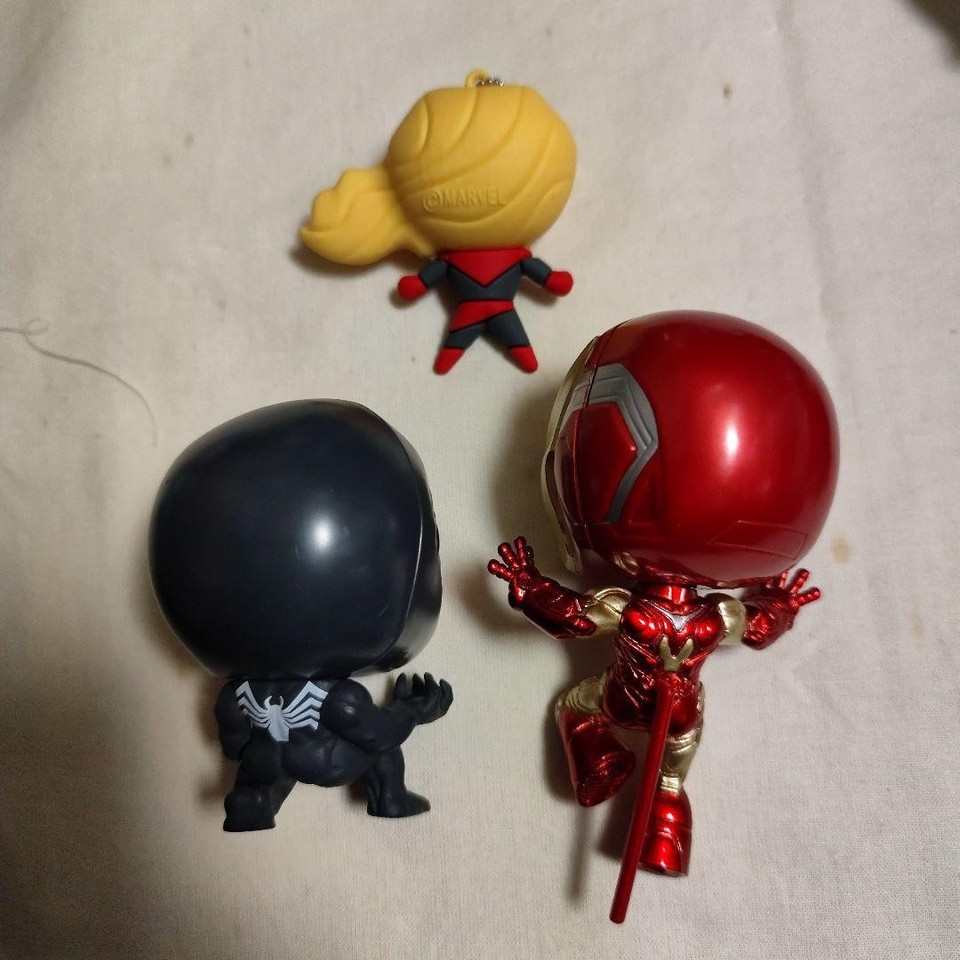 Marvel Deformed Figures Set 7.5cm Spider-Man Iron Man Venom Captain ...