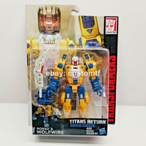 Transformers Generations Titans Return Wolfwire Weirdwolf & Monxo ...
