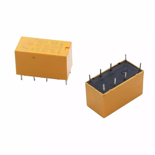 HK19F SubMini PCB Relays 3V 5V 9V 12V 24VDC Coils 1A DPCO/DPDT Contacts ...