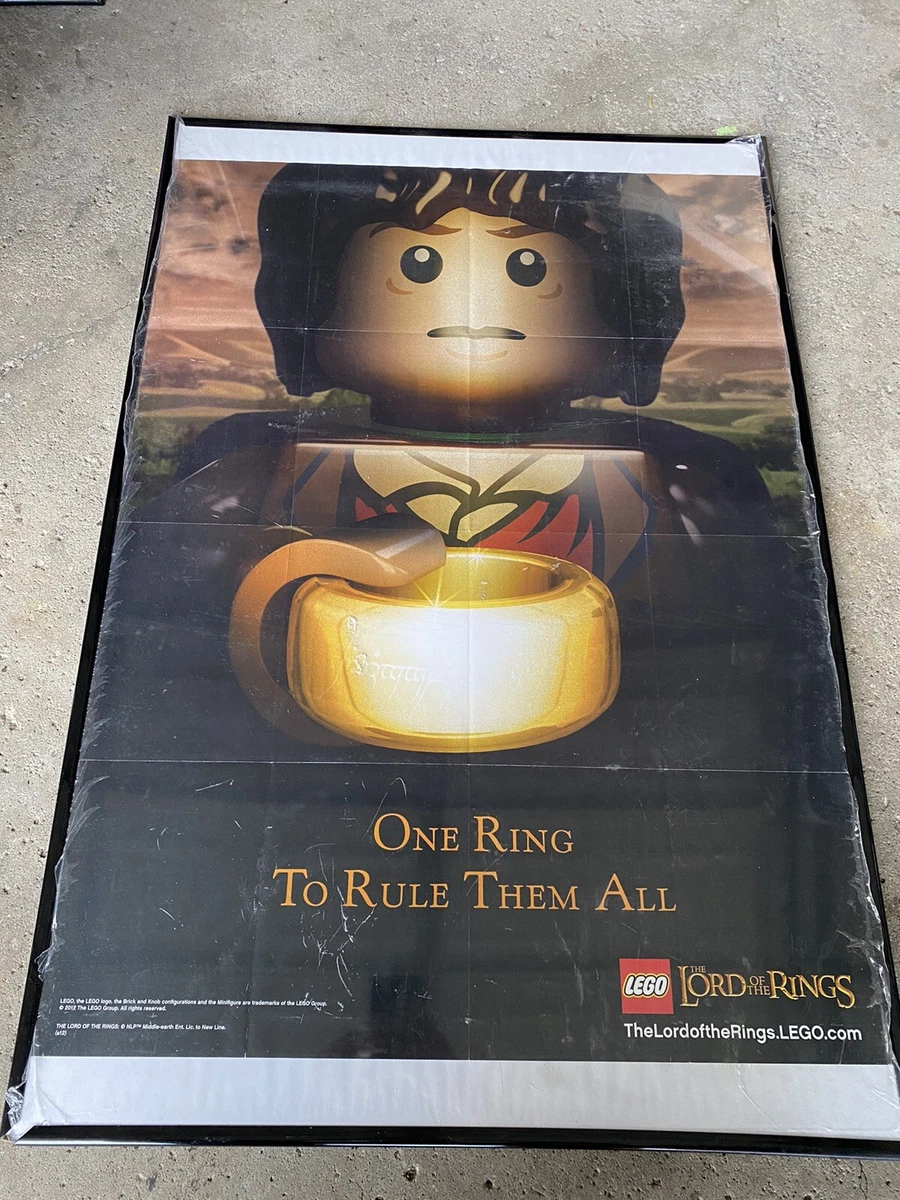 Lego Lord Of The Rings Poster