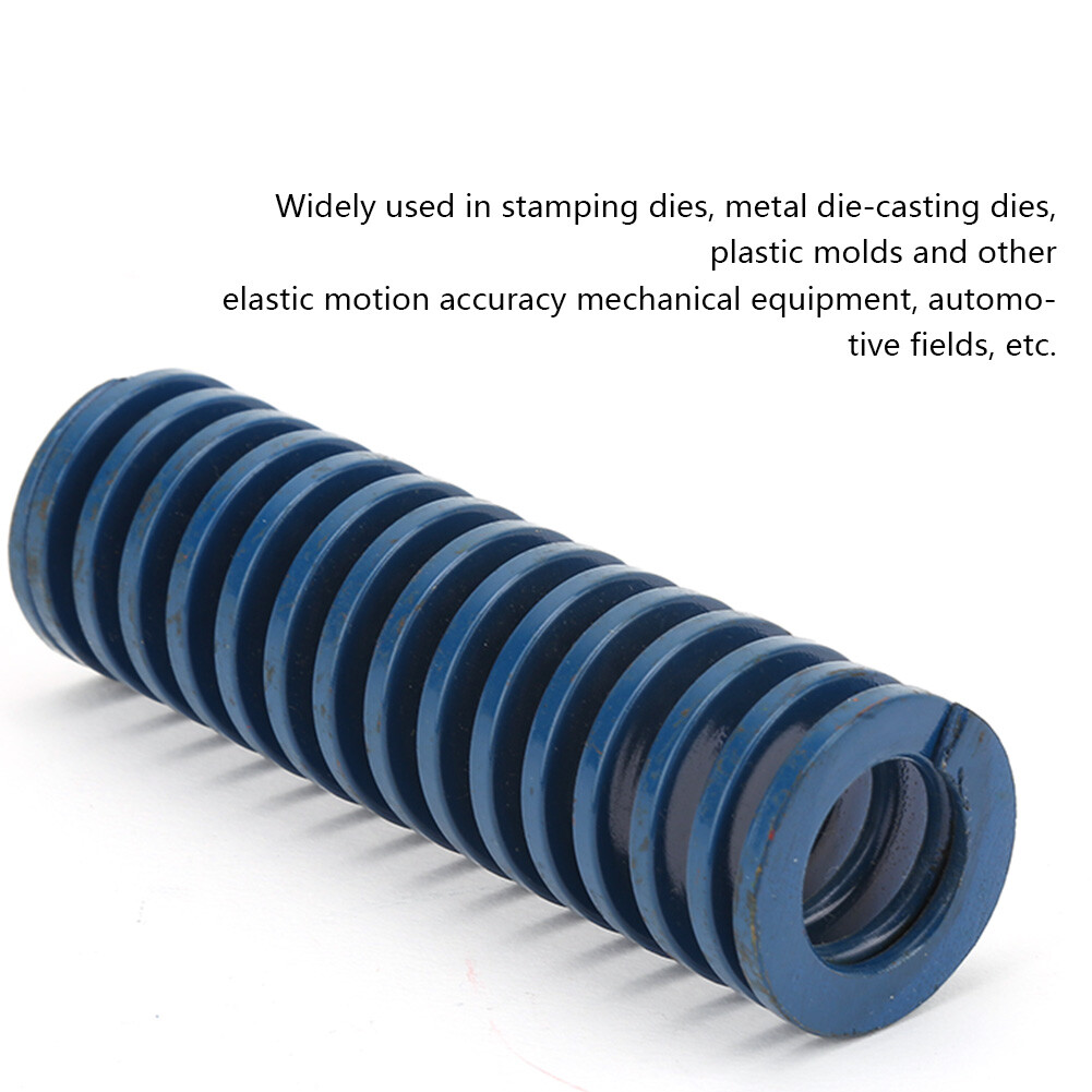 1Pcs High Accuracy Steel Blue Mold Coil Spring For Stamping Metal Dies ...