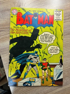 Vtg Silver Age April 1956 #99 BATMAN COMIC BOOK. 10 cents Golden Age | eBay