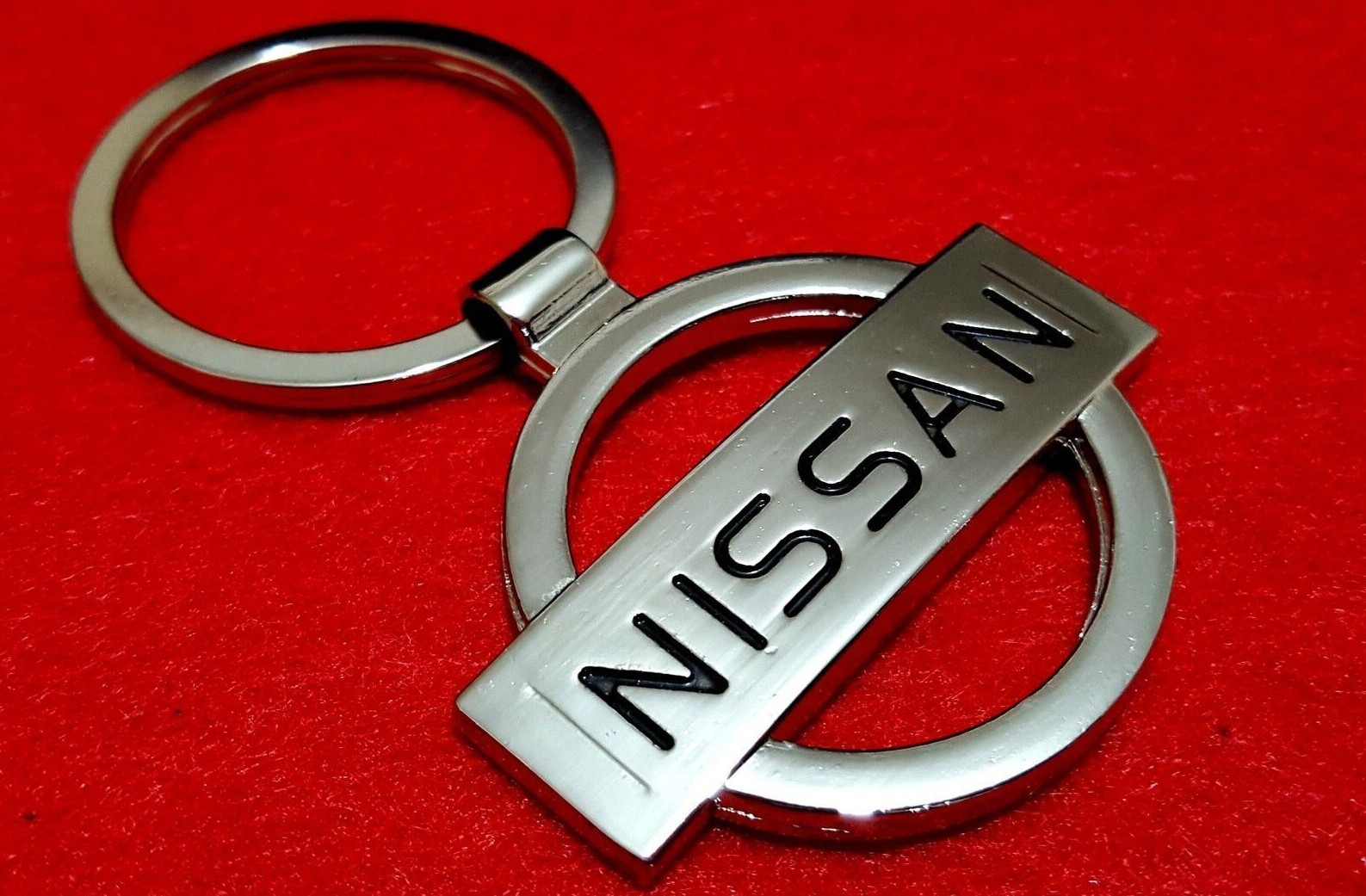 Car Logo Key Chain Keychain Ring Fob Chrome Metal Keyring Car ...
