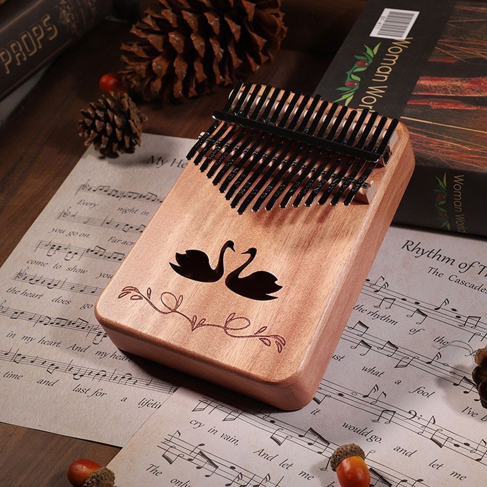 Music Instrument Gift Kalimba Piano 17 Keys Thumb Piano Finger Piano ...