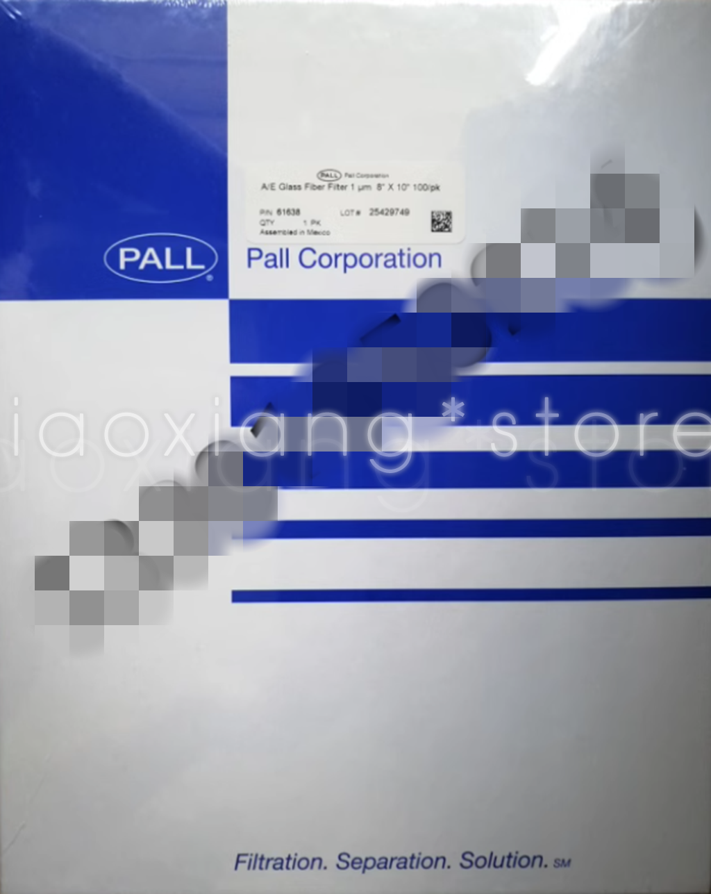 100pc/pk NEW 61638 1um glass fiber filter paper 8*10in. Fedex shipping ...