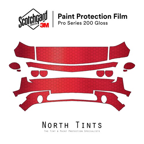 Dodge Challenger 2011-2014 3M PRO PreCut Paint Protection Film Clear ...