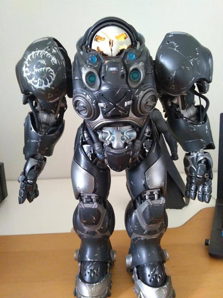 SIDESHOW STARCRAFT 2 Space Marine Jim Raynor 1/6 scale FREE SHIPPING | eBay
