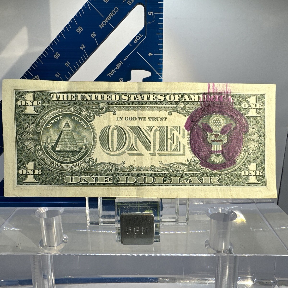One Dollar Bill Alien