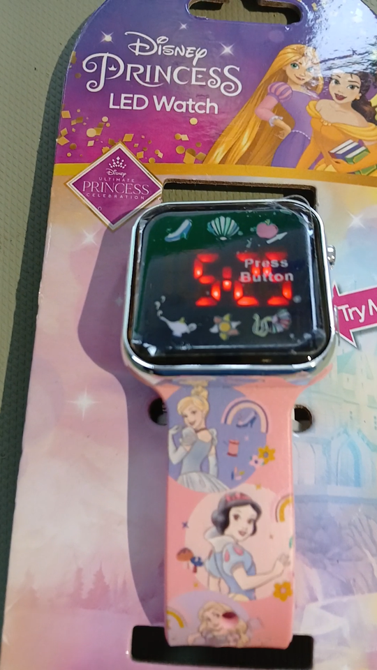 Disney Princess Kids LED Watch | eBay