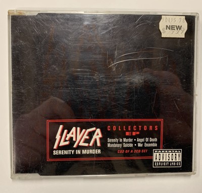 Slayer - Serenity In Murder Collectors EP CD Disc 2 Of 2 CD Set UK Import | eBay