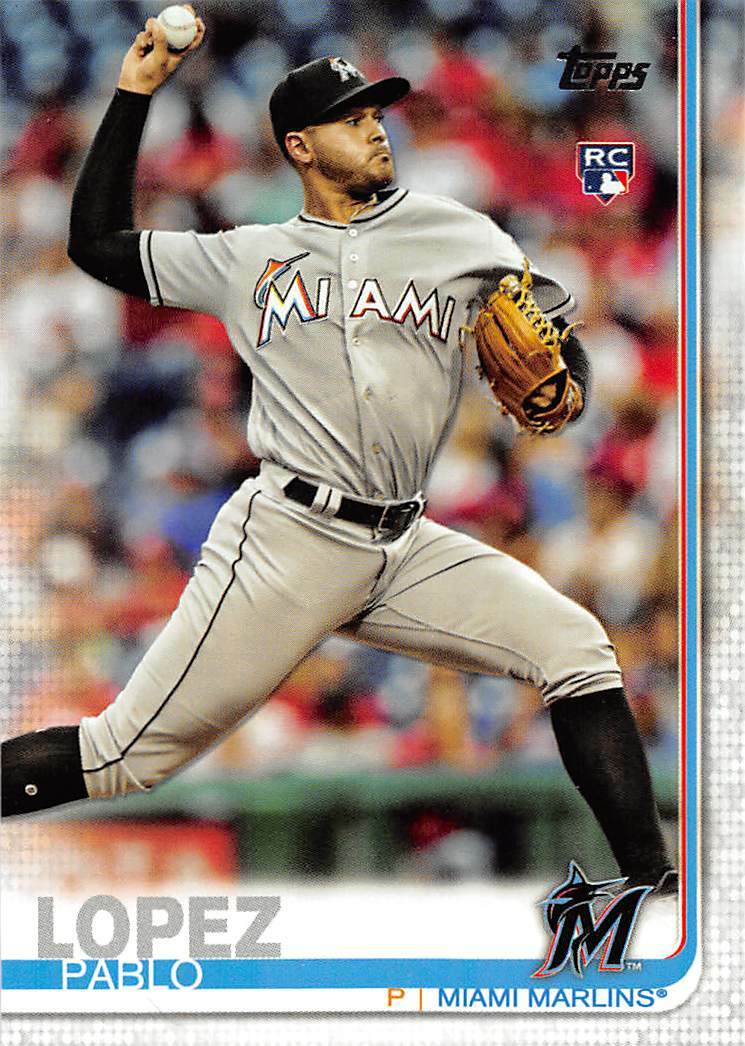 2019 Topps #151 Pablo Lopez RC Rookie Card Miami Marlins 🔥⚾🔥 | eBay