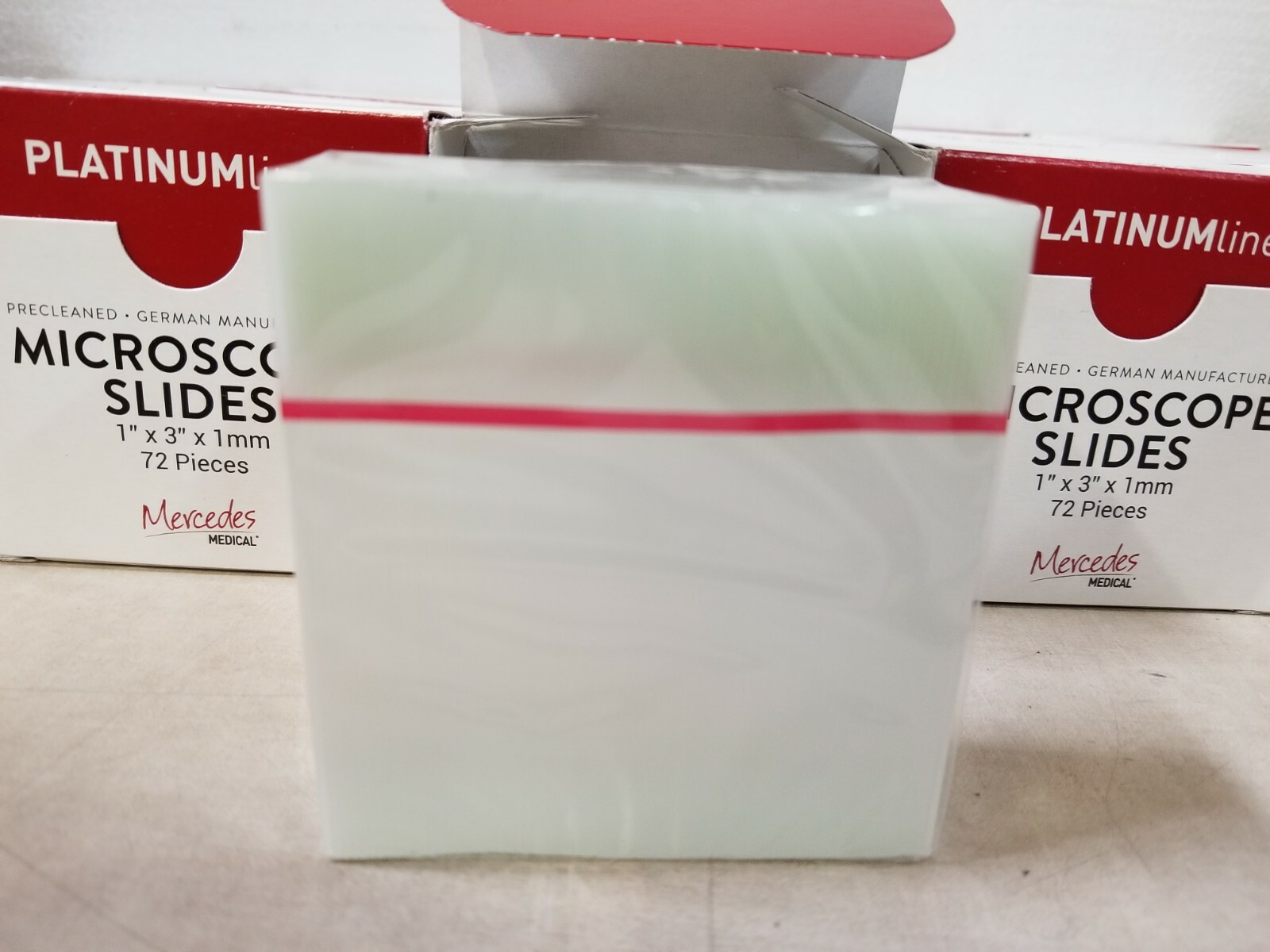 (Lot of 2,520) Mercedes PlatinumLine Microscope Slide MER 7200/90/WH | eBay