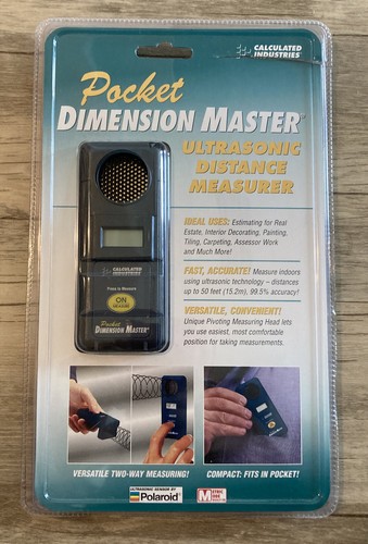 Pocket "Dimension Master 3312" (electronic sonic distance measure) | eBay