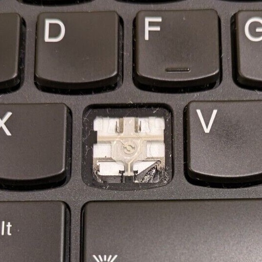 Single Key Replacement Lenovo ThinkPad X1 Carbon Gen 5th 6th, w/Hinge ...