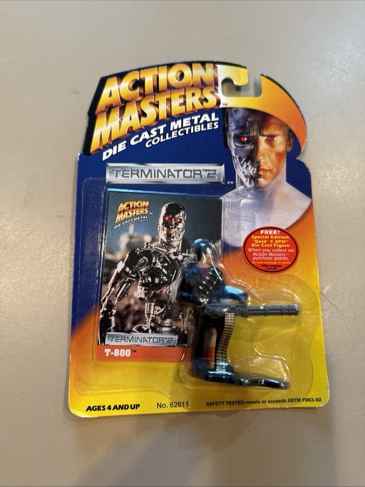 1994 Action Masters Die Cast Collectibles. Terminator 2, Predator ...