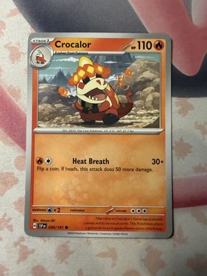 Crocalor Common SV08: Surging Sparks 030/191 NM English | eBay