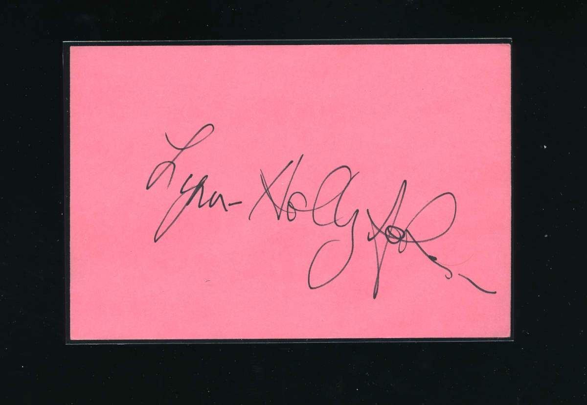 Lynn-Holly Johnson - Signed Autograph and Headshot Photo set- For Your ...