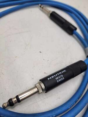Patch Cord Neutrik NP3TB - Bantam Jack TRS (4') | eBay