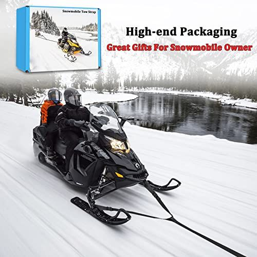 Botepon Snowmobile Tow Strap with Hook, Rope, Quick Hook Up 2023 ...