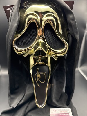 Jack Quaid Signed Ghostface Mask Scream Fun World Richie Kirsch JSA ...