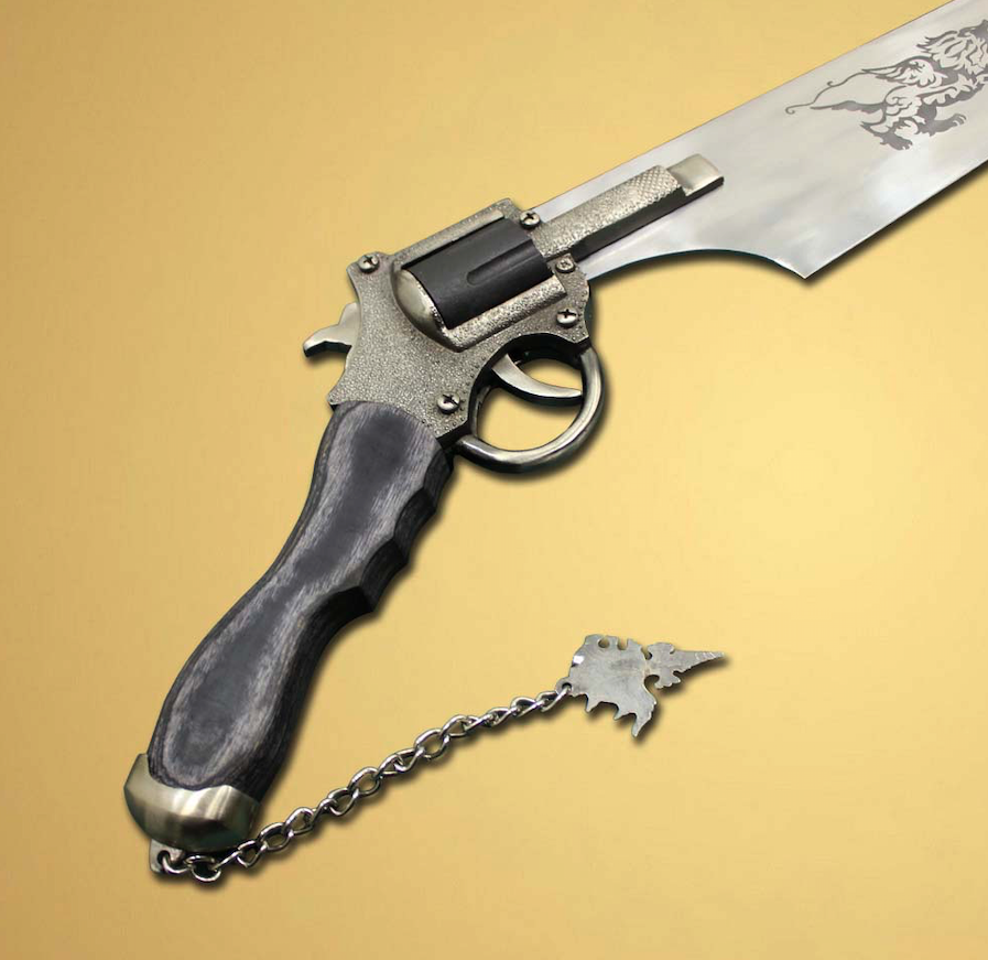 Fully Handmade Functional Squall Gunblade Revolver Sword | eBay