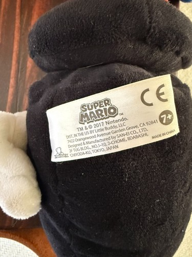 SUPER MARIO BROS SHY GUY BULLET BILL SAN-EI Plush 7" 2017 Little Buddy ...