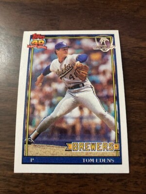1991 TOPPS DESERT SHIELD BASEBALL CARD # 118 TOM EDENS | eBay