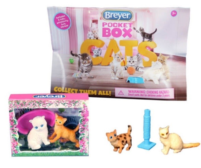 BREYER pocket cats one blind bag | eBay